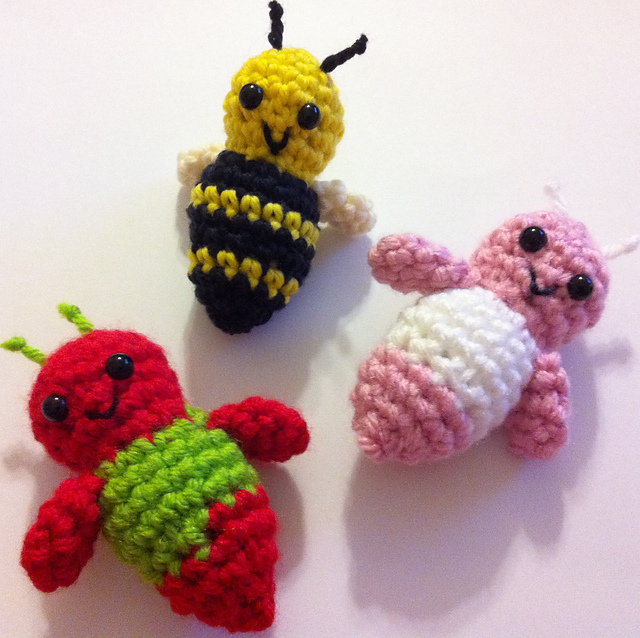 Ravelry: Lucille the Pocket Bug pattern by Lauren McMordie