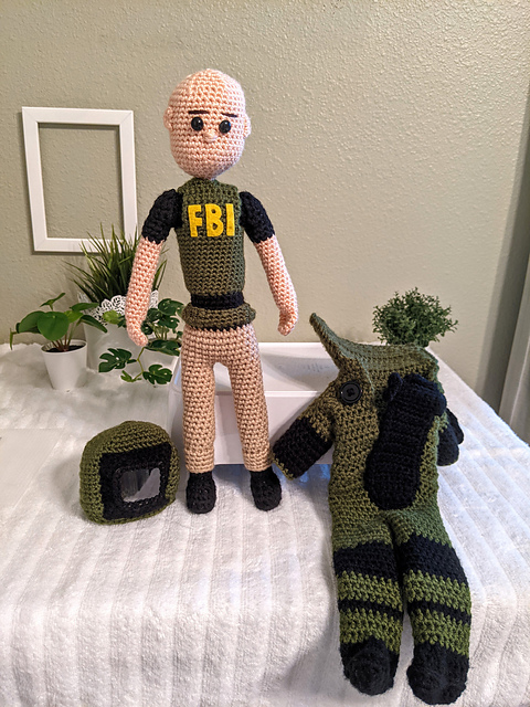 Ravelry: My FBI guy pattern by Whitney Lemme