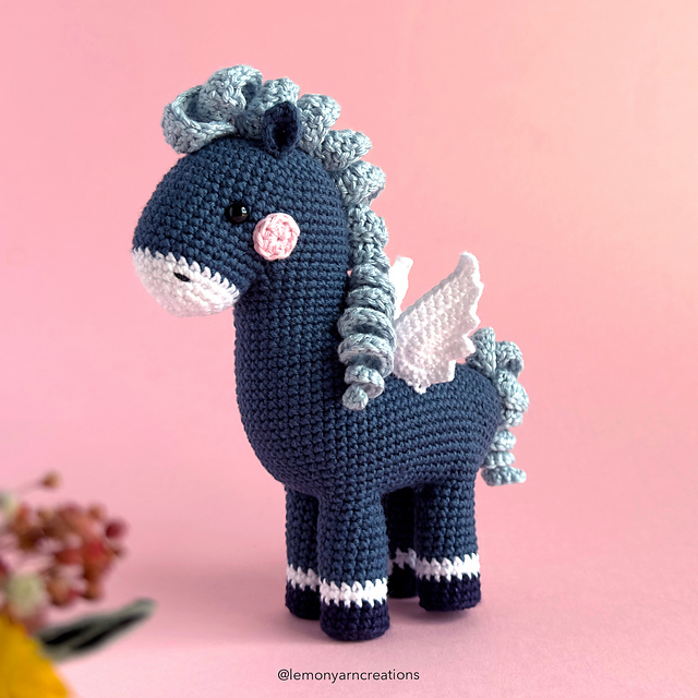 Ravelry: Orpheus the Pegasus pattern by Lemon Yarn Creations