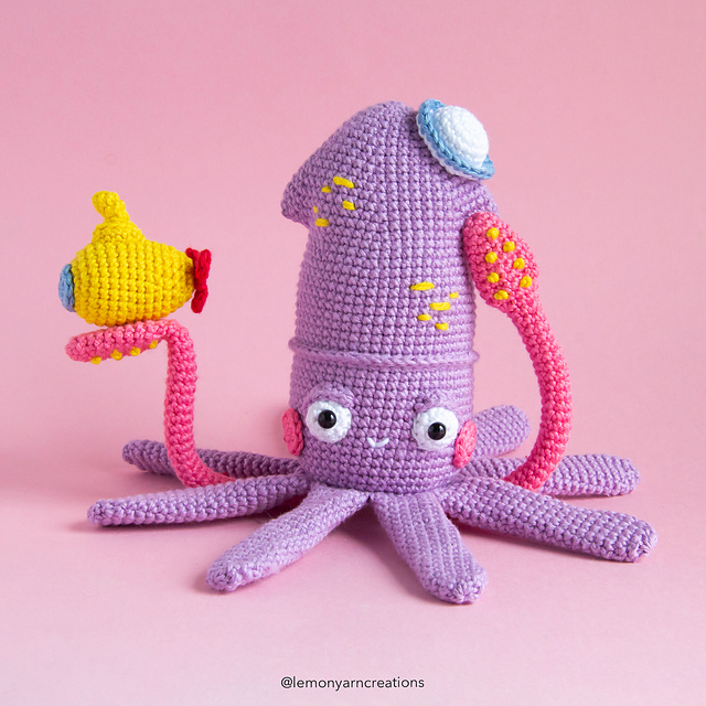 Ravelry: Nemo the Kraken pattern by Lemon Yarn Creations