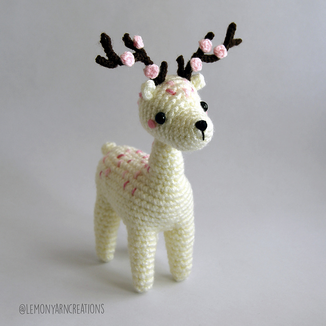 Ravelry: Sakura Deer pattern by Lemon Yarn Creations