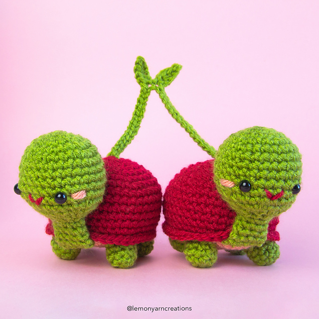 Ravelry: Cherry Tortoise pattern by Lemon Yarn Creations