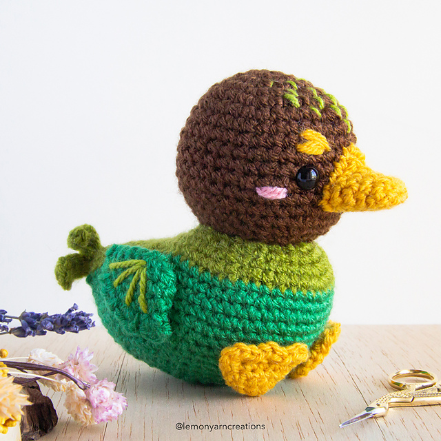 Ravelry: Avocado Duck pattern by Lemon Yarn Creations