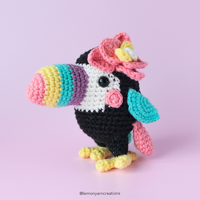 Ravelry: Callie the Toucan pattern by Lemon Yarn Creations