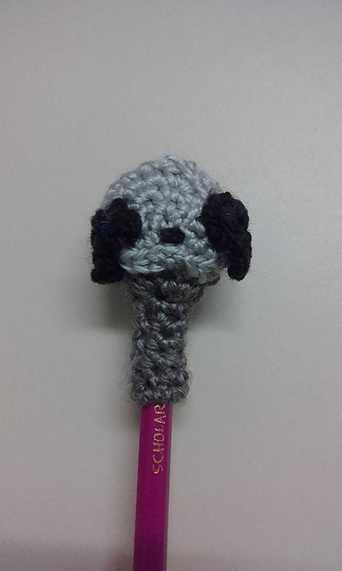Ravelry: Sloth Pencil Topper pattern by Selena Lazarus