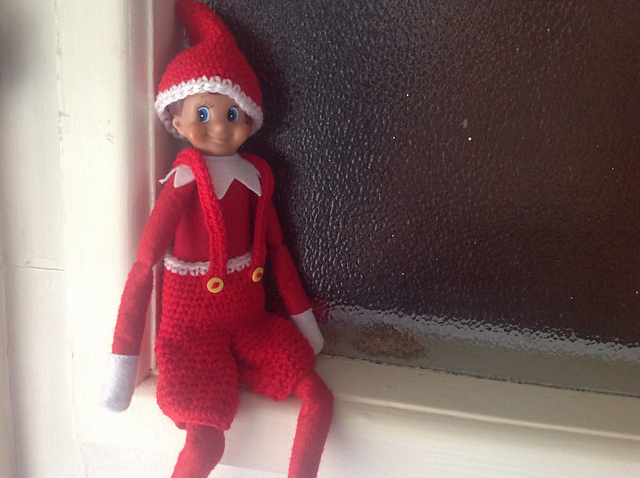 Ravelry: Elf on the Shelf Overalls set pattern by Selena Lazarus