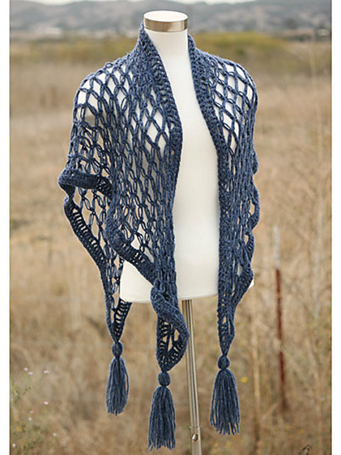 Ravelry: Love You Knot Shawl pattern by Lena Skvagerson