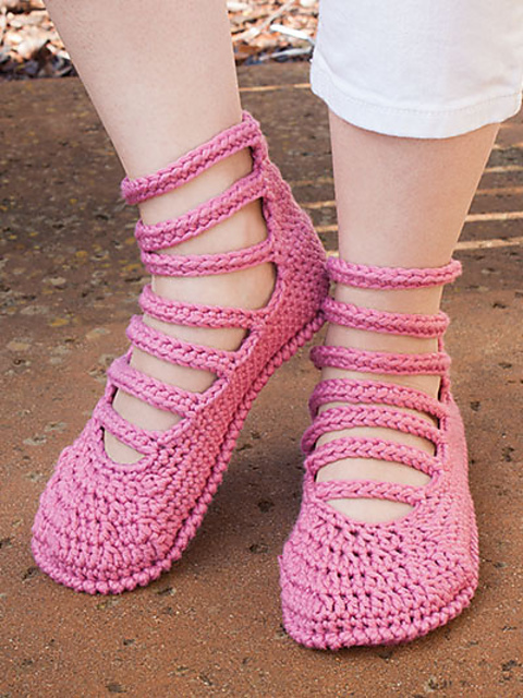 Ravelry: Summer Slippers pattern by Lena Skvagerson