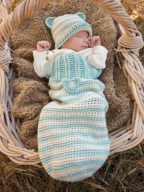 Ravelry: Nip Nap Cocoon Set pattern by Lena Skvagerson