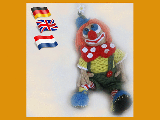 Ravelry: Little Clown Pipa pattern by Lena Delva