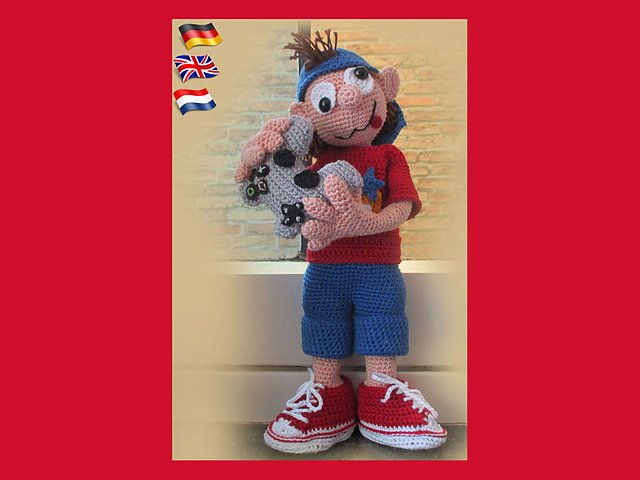 Ravelry: Mad Gamer Max pattern by Lena Delva