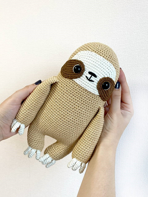 Ravelry: Easy crochet sloth pattern by Lena Mart
