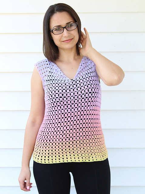 Ravelry: Raglan Tank Top pattern by LenyseaCrochet