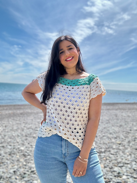 Ravelry: Grand Arches Summer Top pattern by Leonela Cevallos