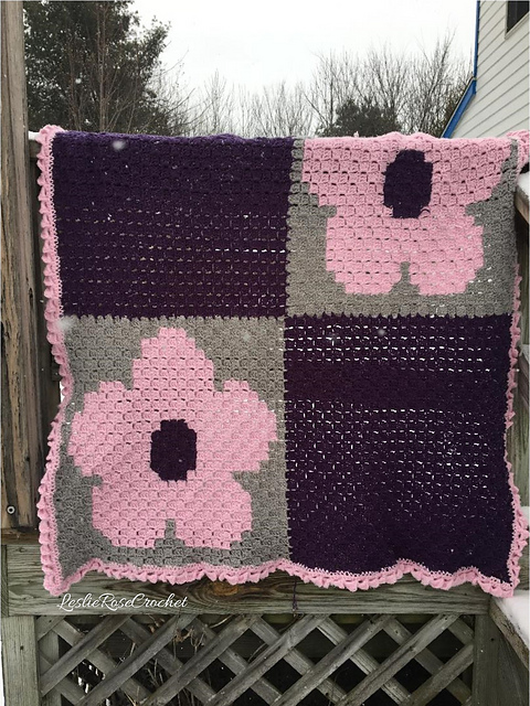 Ravelry: Flower Graphgan pattern by Lexie Schultz