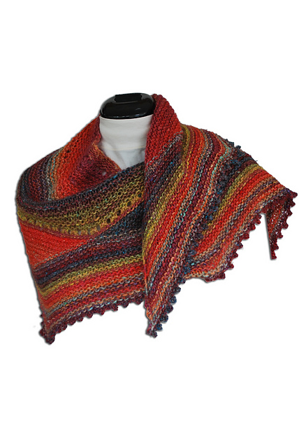 Ravelry: Sassy Short Row Shawl pattern by LeslieAnn Molnar-Grabowski