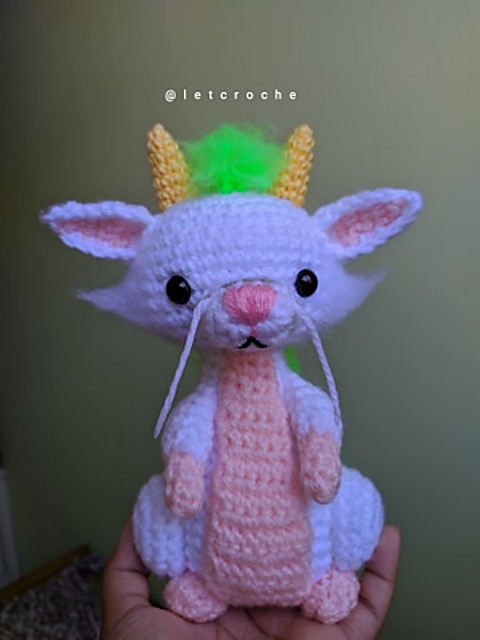 Ravelry: Haku Dragon Chihiro pattern by Leticia Sobrinho