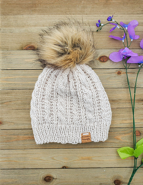 Ravelry: Mountain Rip Cable Beanie pattern by Liana Styers