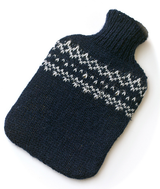 Ravelry: Classic Hot Water Bottle pattern by Libby Summers