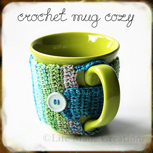 Ravelry: Crochet Mug Cozy pattern by Life Made Creations