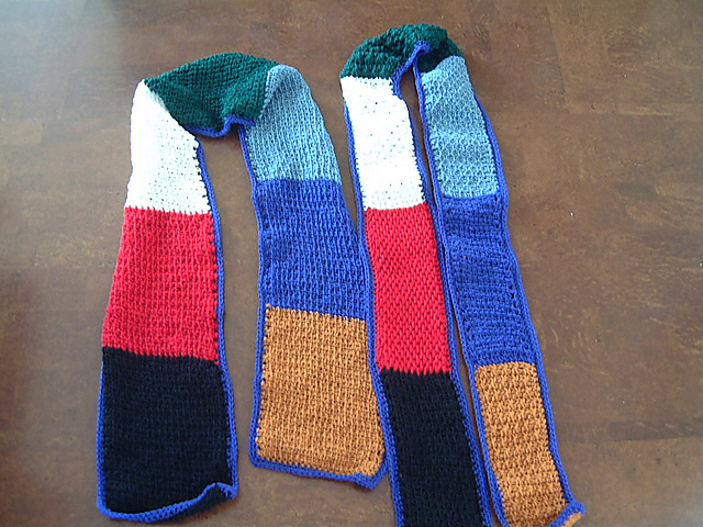 Ravelry: Sunday School Scarf pattern by Dela Wilkins