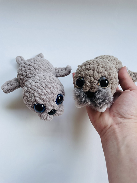 Ravelry: Seal and Walrus pattern by Shannon Spain