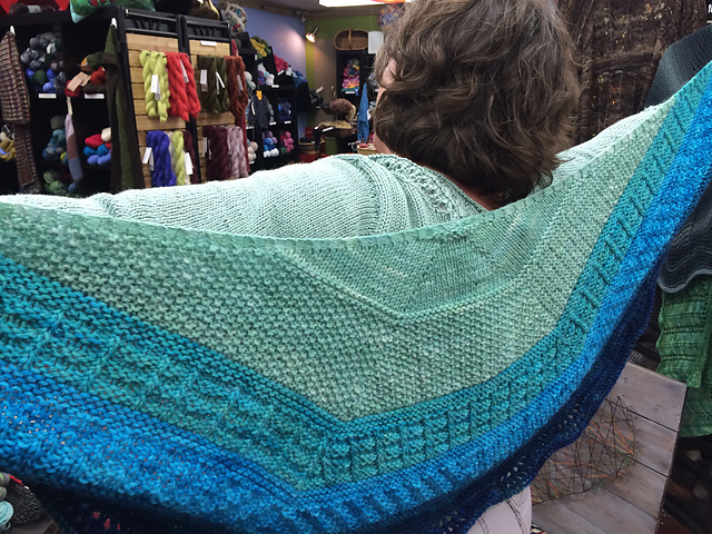 Ravelry: Color Me Creative Shawl pattern by Lila Agnew
