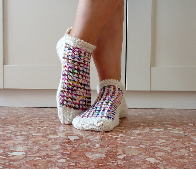 Ravelry: Spring Socks pattern by Lilia Vanini