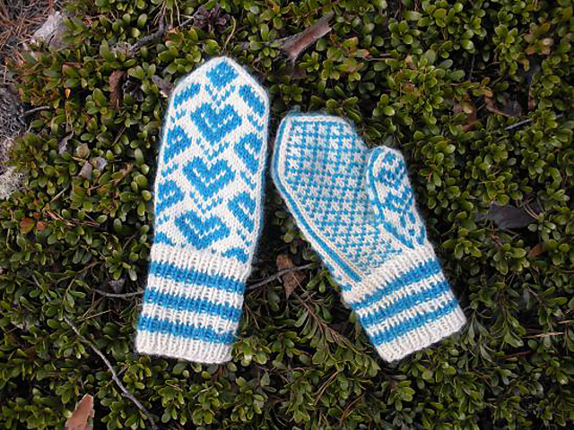 Ravelry: Votter og lue. Design 5. pattern by Rauma Designs