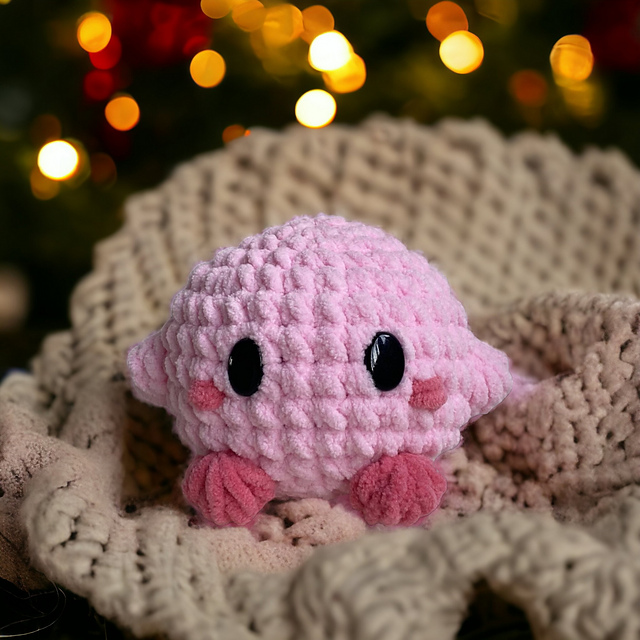 Ravelry: The Plushy Kirby Swinging pattern by Emily Dang