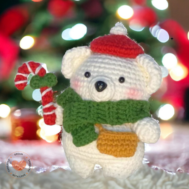Ravelry: Chistmas Polar Bear pattern by Emily Dang