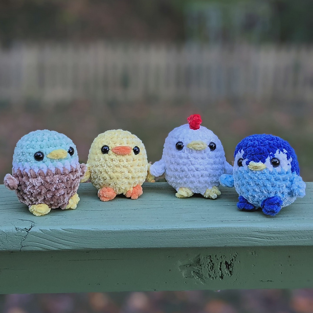 Ravelry: No sew birds pattern by Lillian Wright