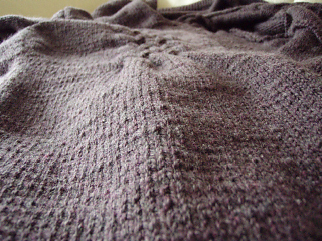Ravelry: Handknitlife's Smocked Cable Coat 2