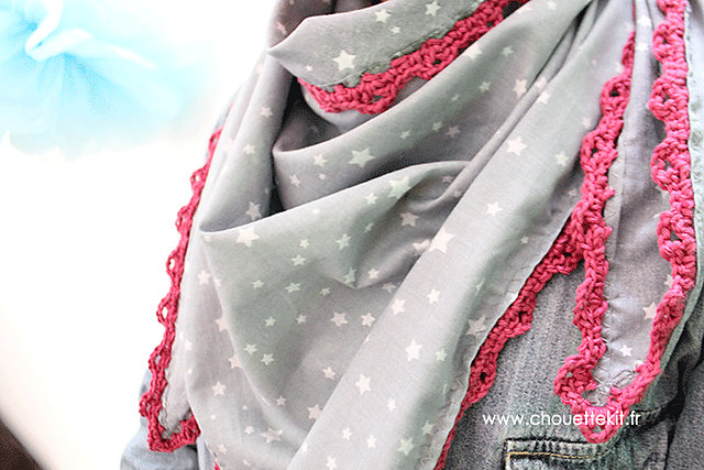 Ravelry: Chèche-foulard pattern by Chouette Kit