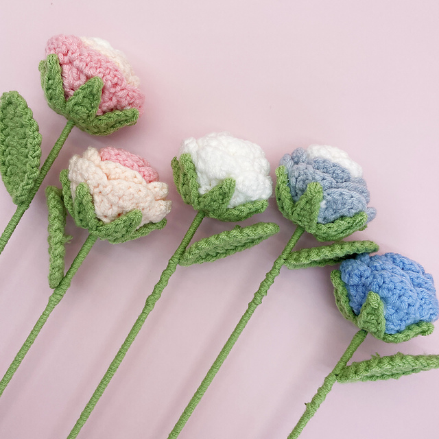 Ravelry: Rose Flower pattern by Lily's Lyric