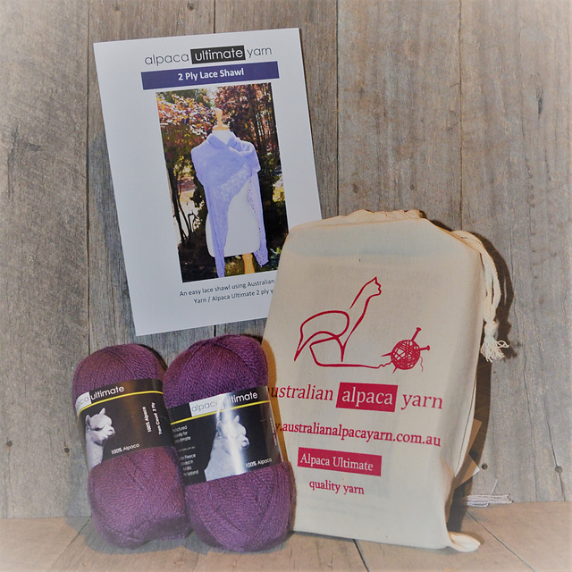 Ravelry: 2 Ply Lace Shawl pattern by Alpaca Ultimate