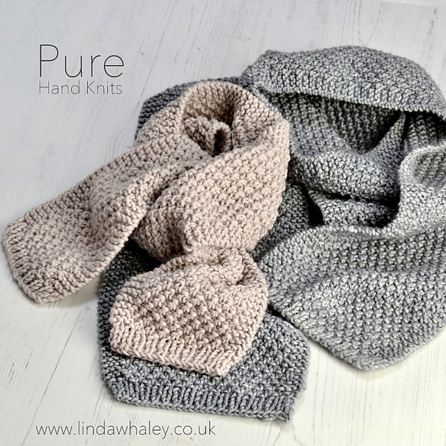 Ravelry: Hope Simple Aran Scarf pattern by Linda Whaley