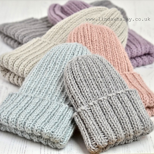 Ravelry: Mikki ARAN Simple Rib Hat pattern by Linda Whaley