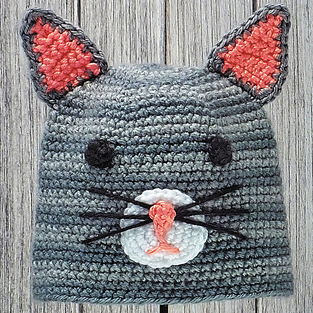 Ravelry: Cat Hat pattern by Linda Wright - Lindaloo Enterprises