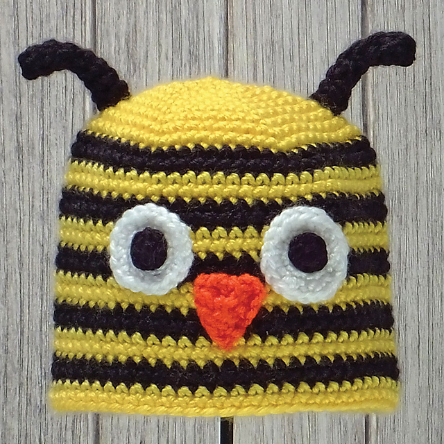 Ravelry: Bee Hat pattern by Linda Wright - Lindaloo Enterprises