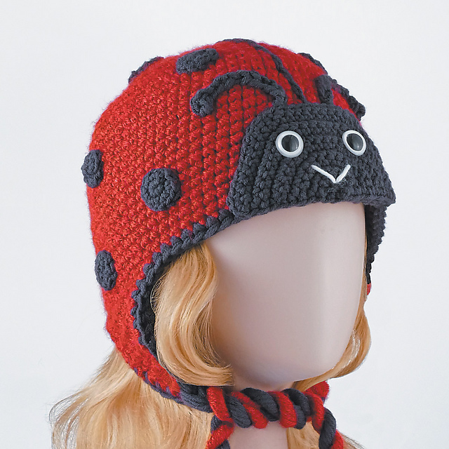 Ravelry: Ladybug Hat pattern by Linda Wright - Lindaloo Enterprises