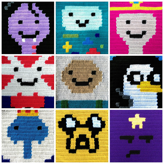 Ravelry: LindaDavie's Adventure Time Blanket