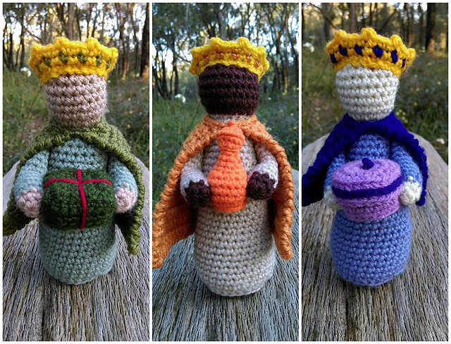 Ravelry: LindaDavie's Christmas Nativity with Three Wise Men