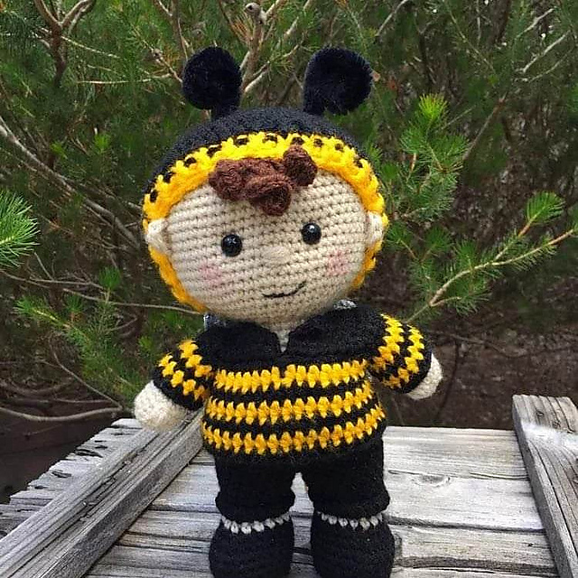 Ravelry: LindaDavie's Barnabee the Bee