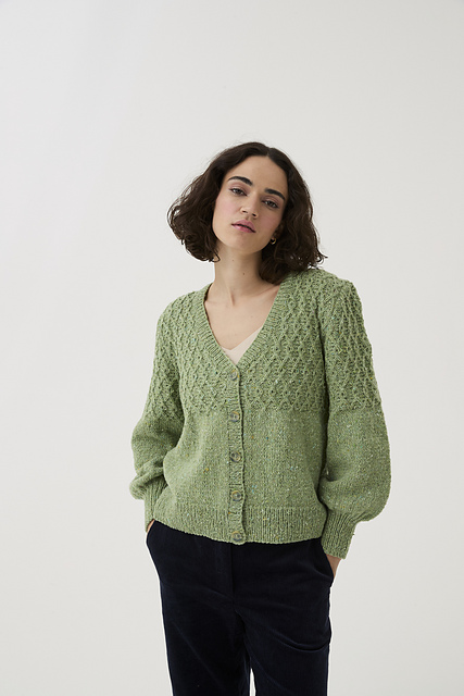 Ravelry: 10786 Diamond Cable Cardigan pattern by Sirdar