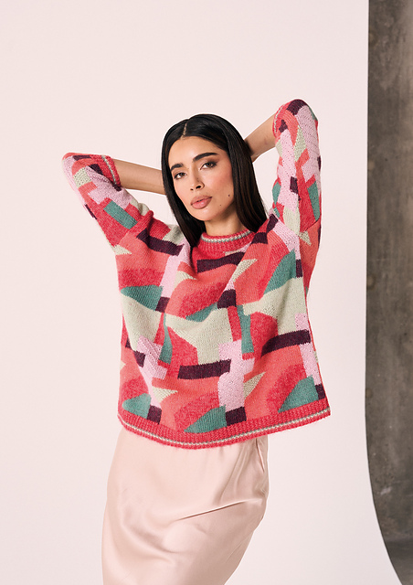 Ravelry: Collage pattern by Georgia Farrell