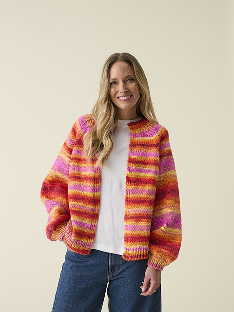 Ravelry: 10859 One Piece Raglan Cardi pattern by Sirdar