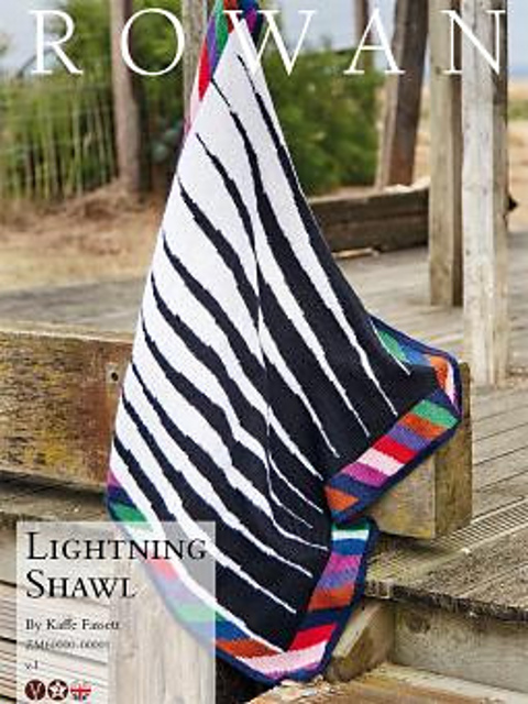Ravelry: Lightning Shawl pattern by Kaffe Fassett