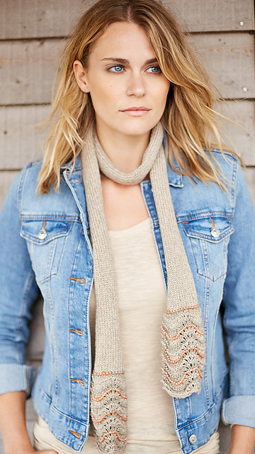 Ravelry: Oyster Scarf pattern by Lisa Richardson
