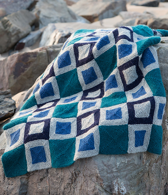 Ravelry: Colour Blocks Blanket pattern by Martin Storey